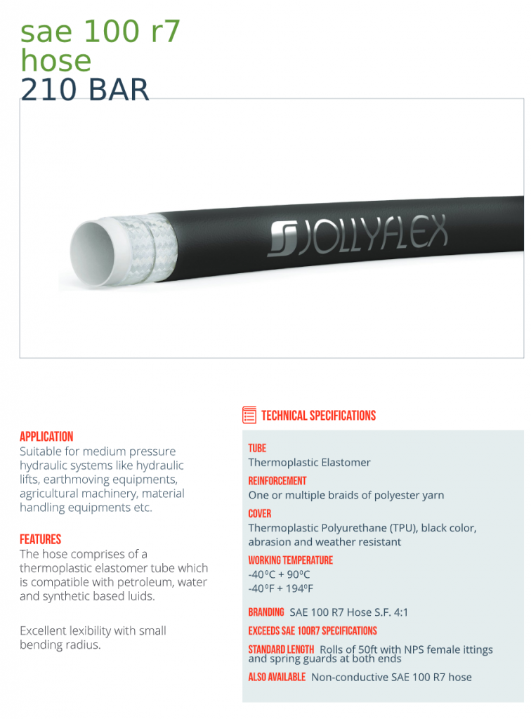 SAE 100 R7 Hose – Jollyflex
