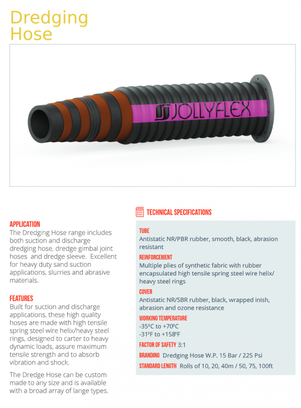 Dredging Hose – Jollyflex