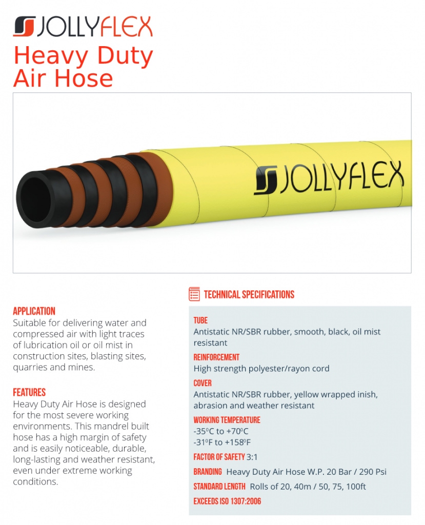 Heavy Duty Air Hose – Jollyflex